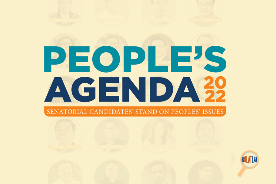 How senatoriables viewed the political persecution of Sen. Leila de Lima