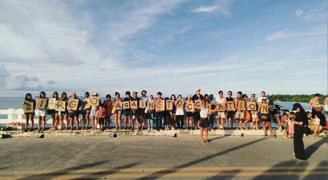 Siargao locals lead protest for Palestine, warn of Israeli settler ...