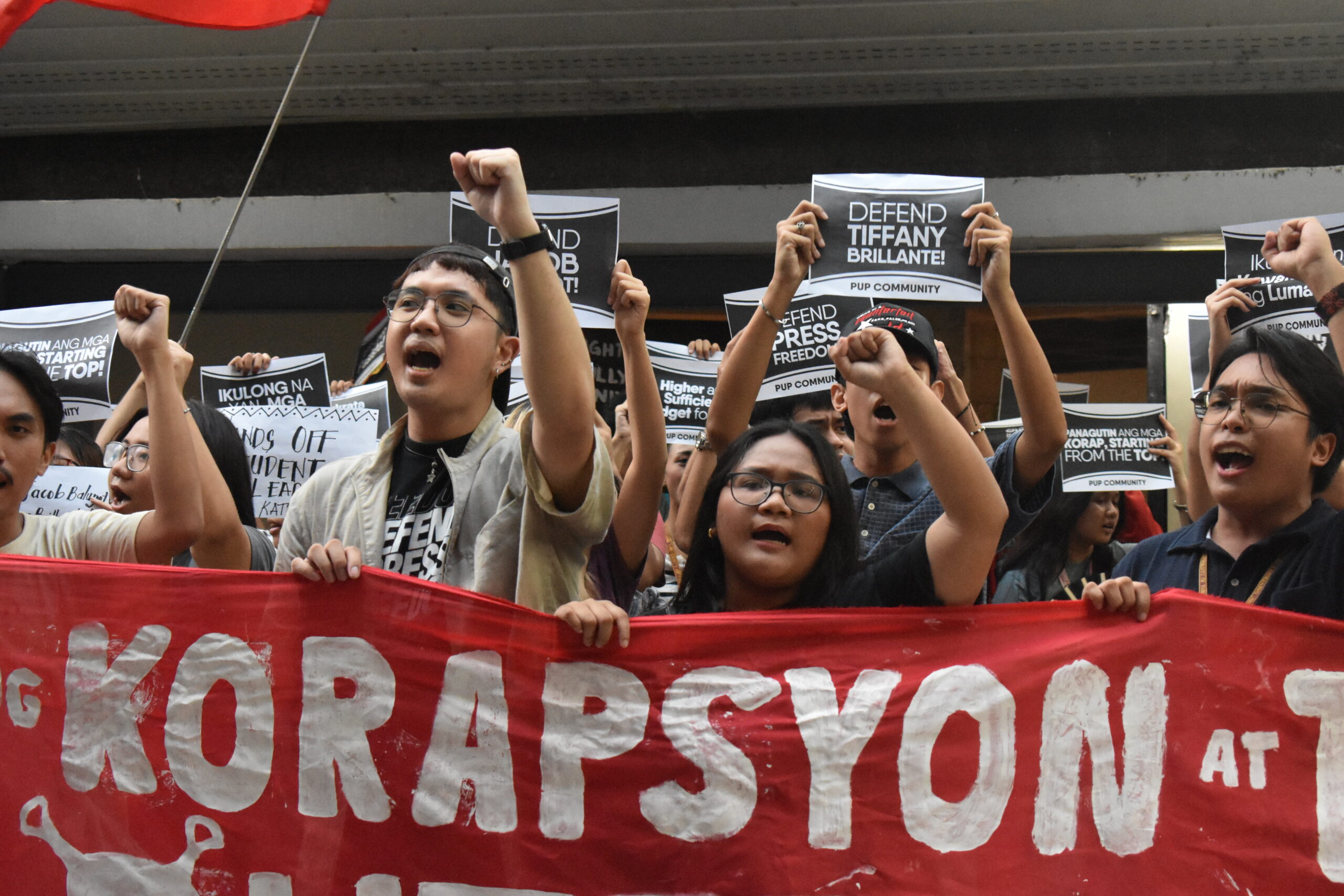 Student leaders push back against oppression